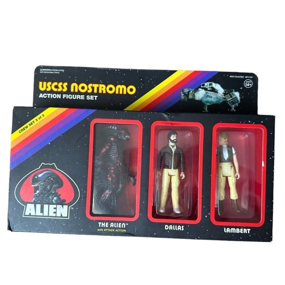Super7 | Toys | New Super7 Alien Uscss Nostromo Action Figure Crew Set ...